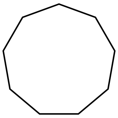 MEDIAN Don Steward mathematics teaching: nonagon appreciation society