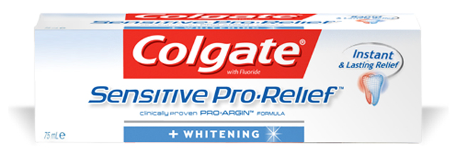 Instant relief to food sensitivity from Colgate Sensitive Pro-Relief ...