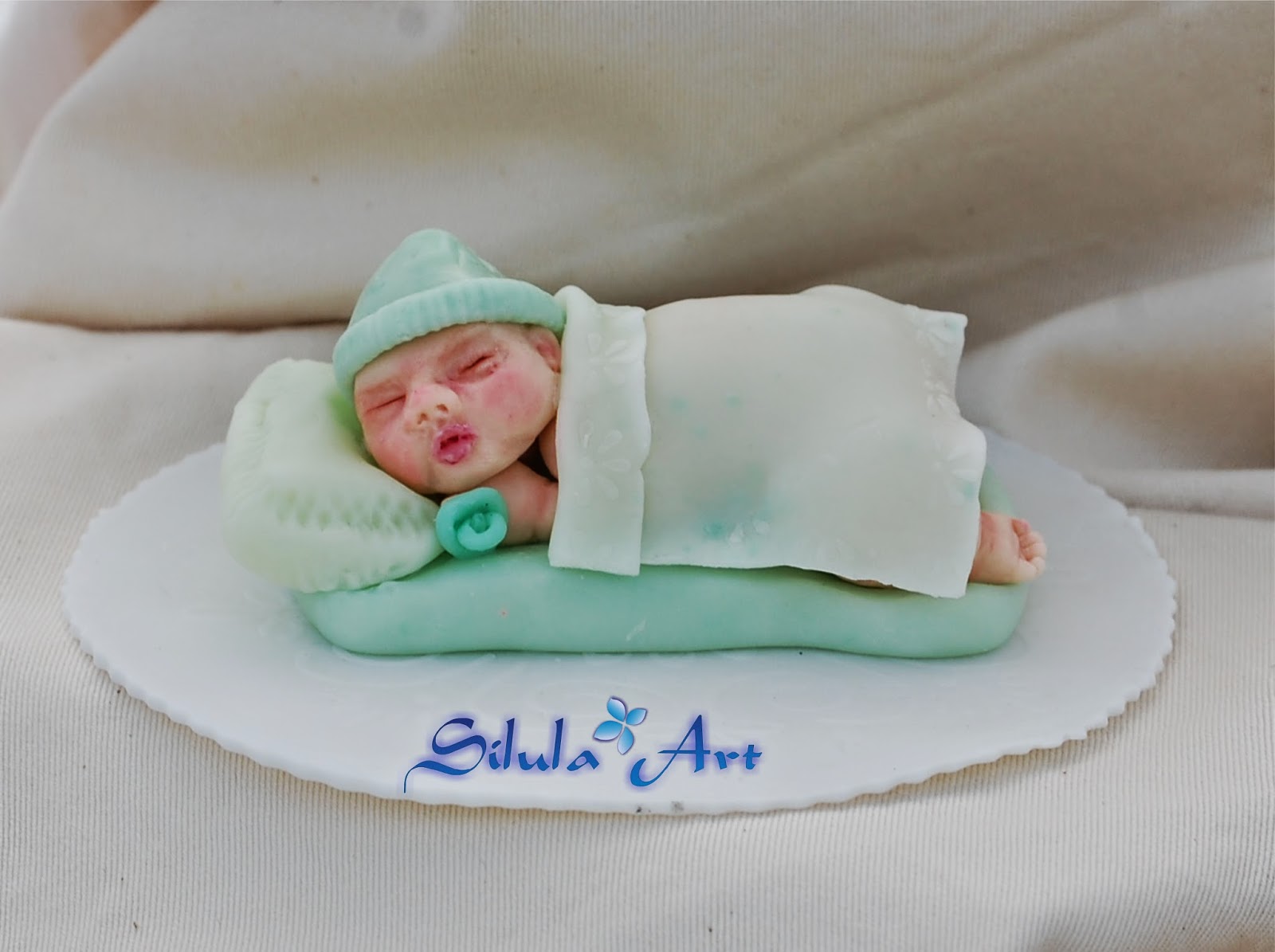 Silula Art: Bebè OOAK - Battesimo - Torte o bomboniere