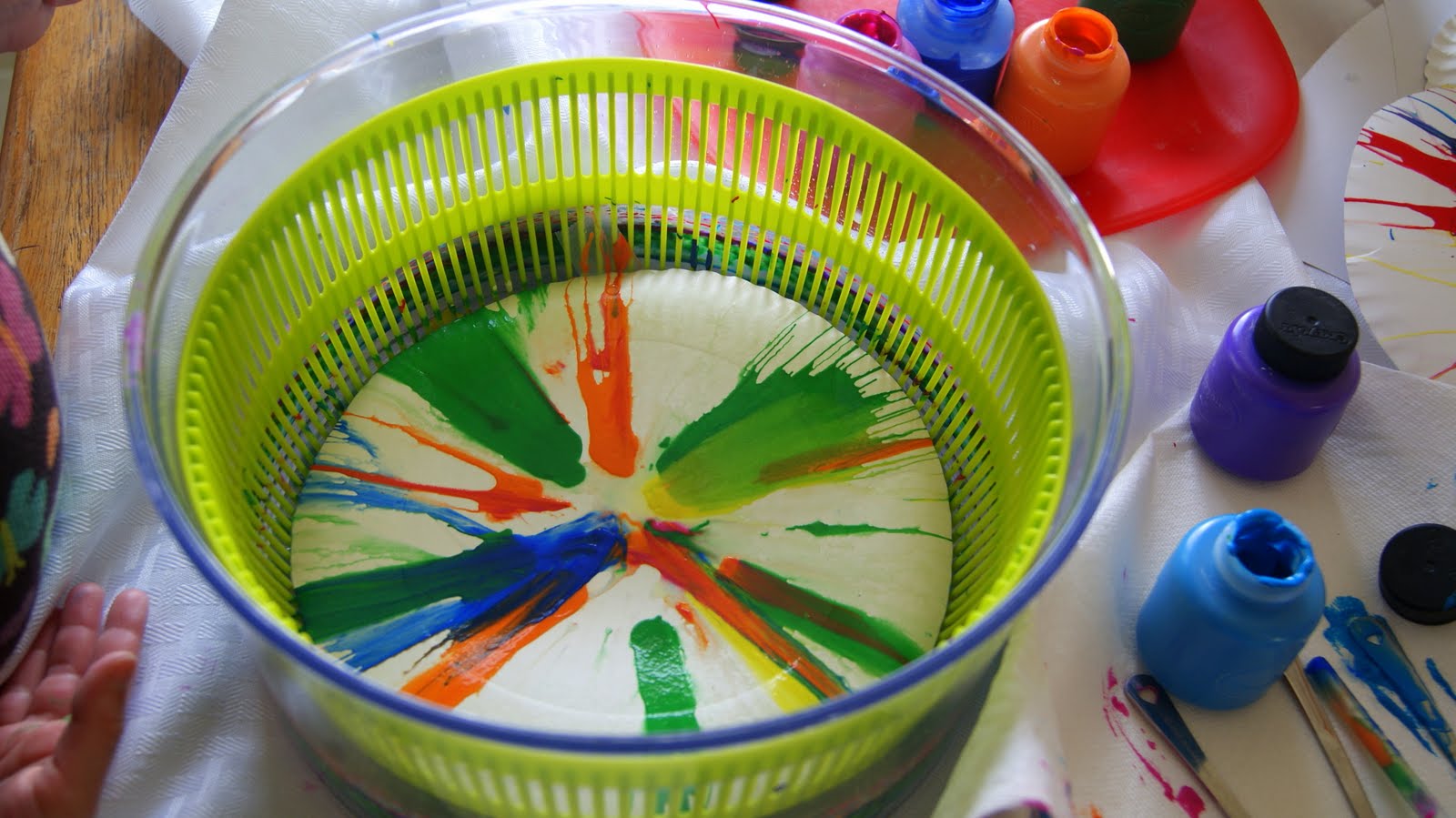 One Fine Day: Spin Art