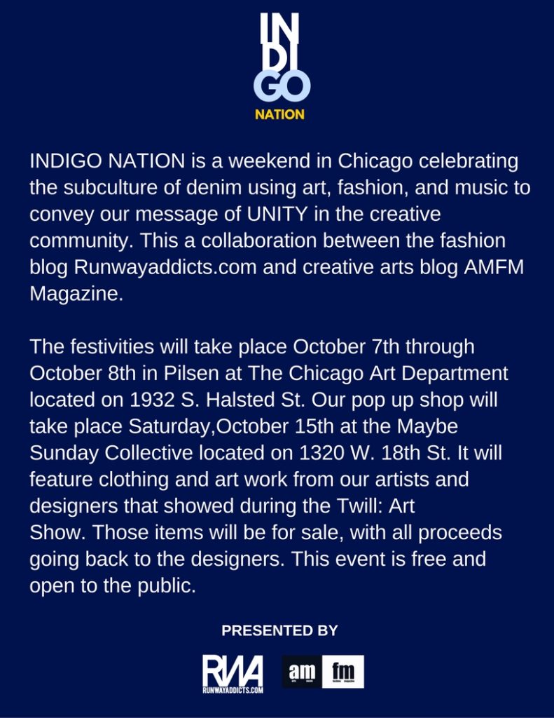 INDIGO NATION this weekend! | CHICAGO LOOKS