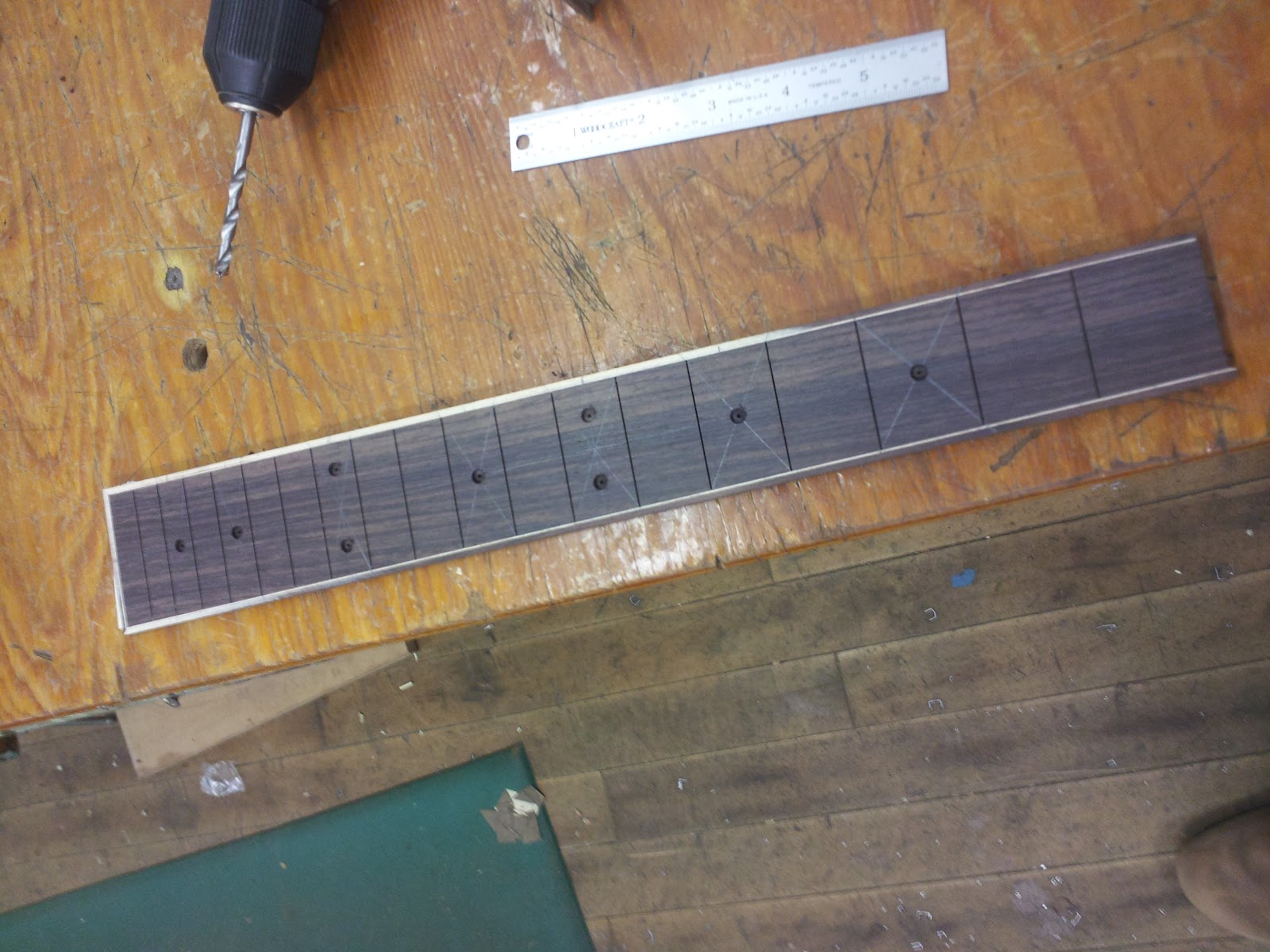 Building a Koa Parlor Guitar: The Fretboard