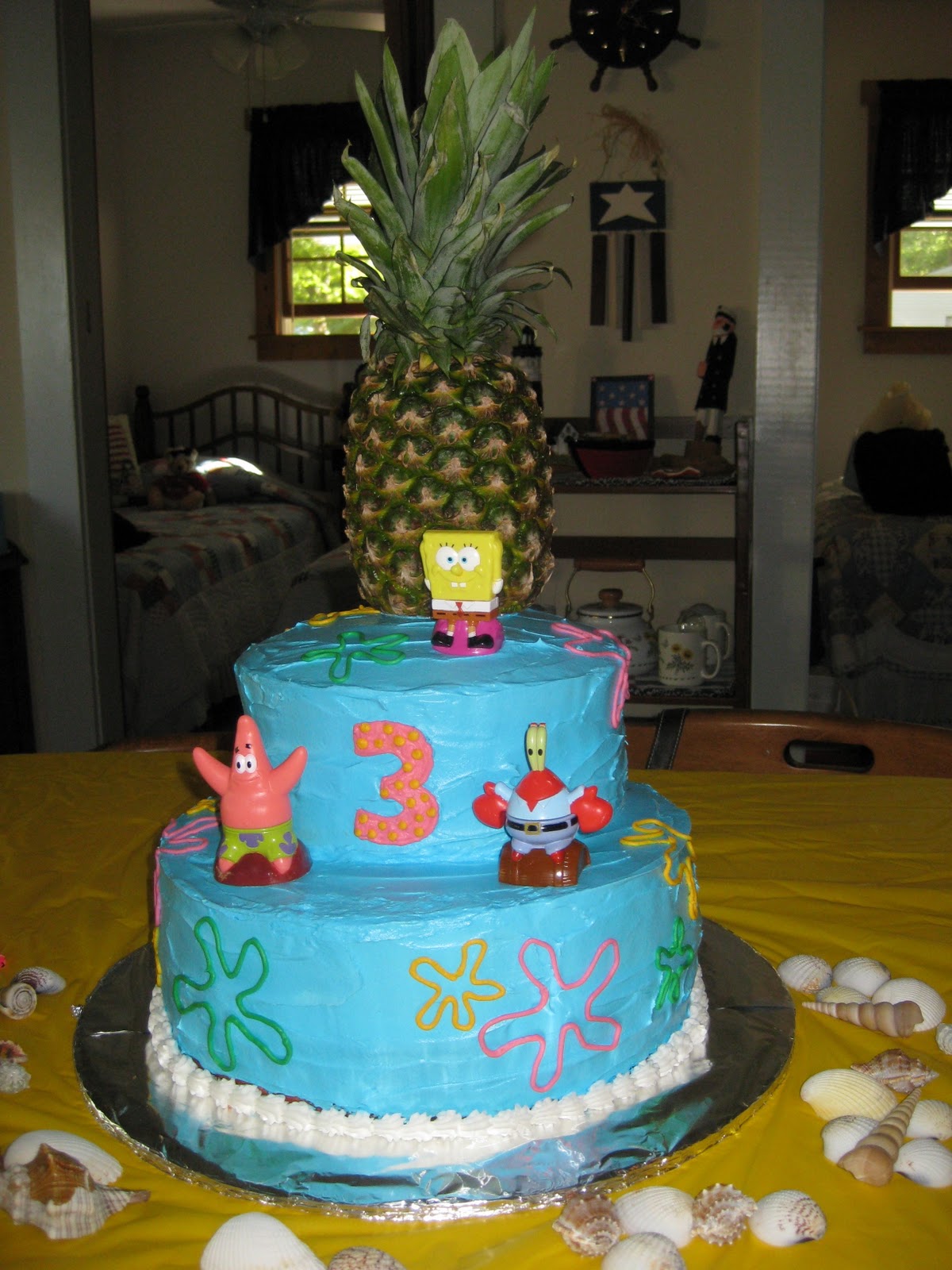Sara's Custom Cakery: Spongebob Cake