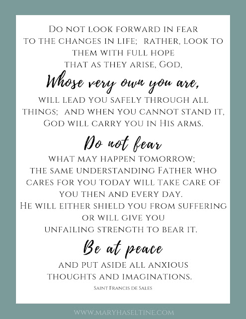 Fear, Anxiety, Labor, Birth...and a Little Help from Saint Francis de ...