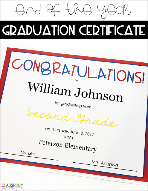 FREE End of the Year Resources | Classroom Shenanigans