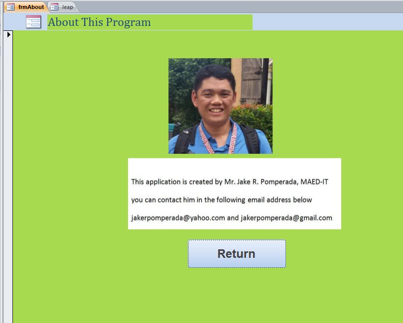 Free Programming Source Codes And Computer Programming Tutorials Leap Year Checker In Microsoft 5714