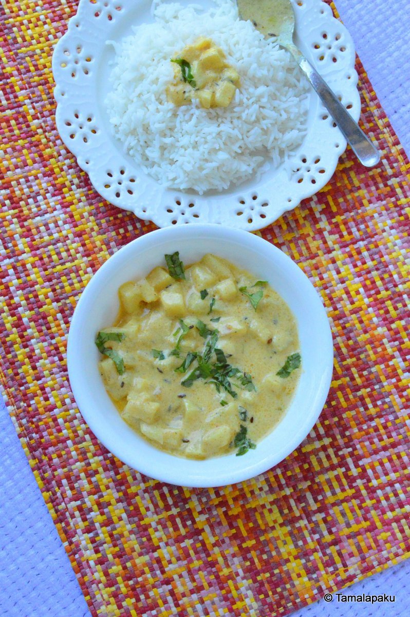 Chukauni ~ Nepali Potato Salad Pickle ~ Tamalapaku