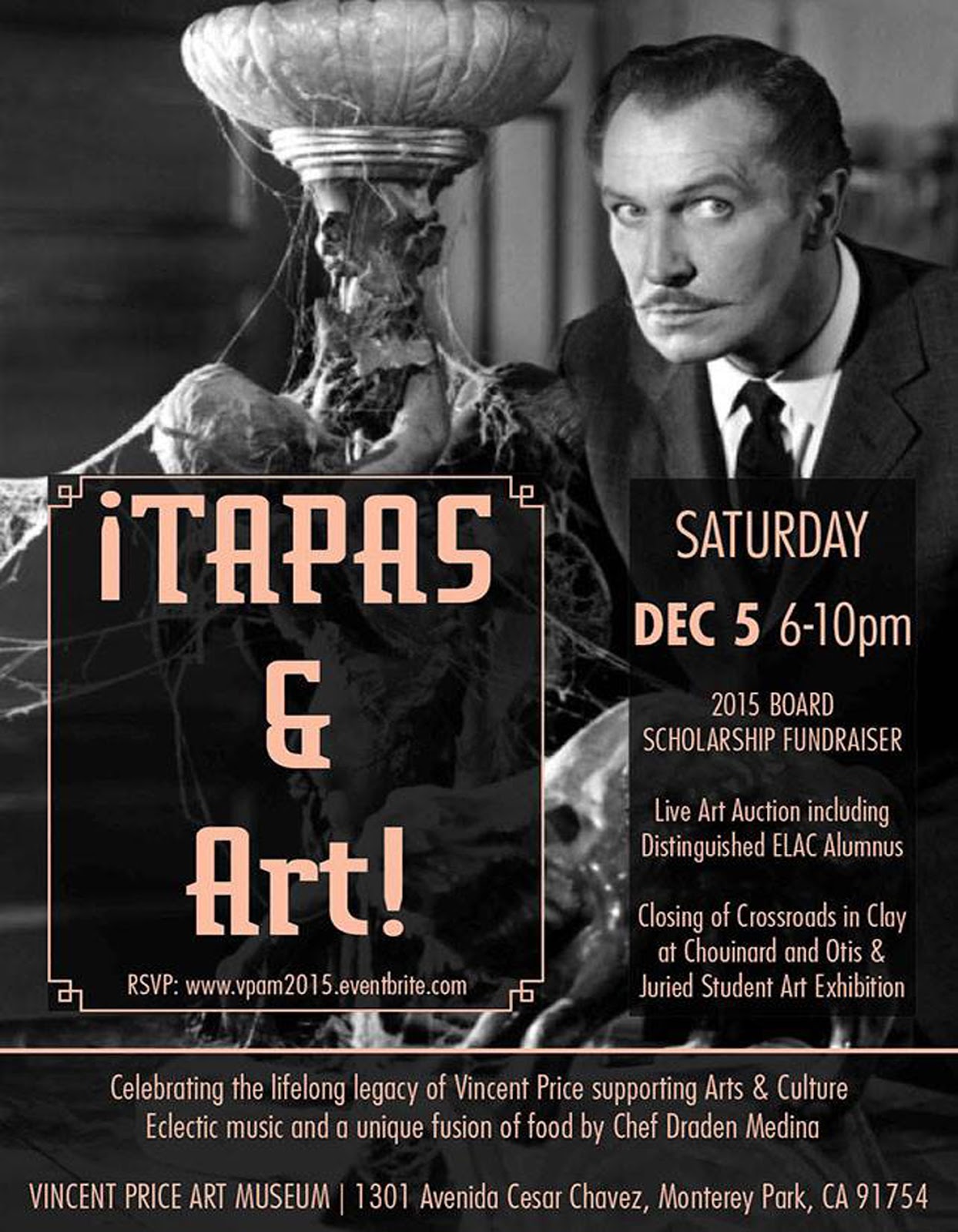 Vincent Price Art Museum Offers ¡Tapas & Art!