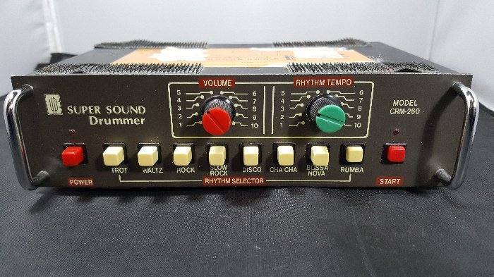 MATRIXSYNTH: Vintage Super Sound Drummer Drum Machine (Cort) CRM-260 ...