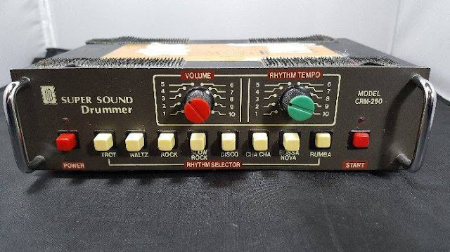 MATRIXSYNTH: Vintage Super Sound Drummer Drum Machine (Cort) CRM-260 ...