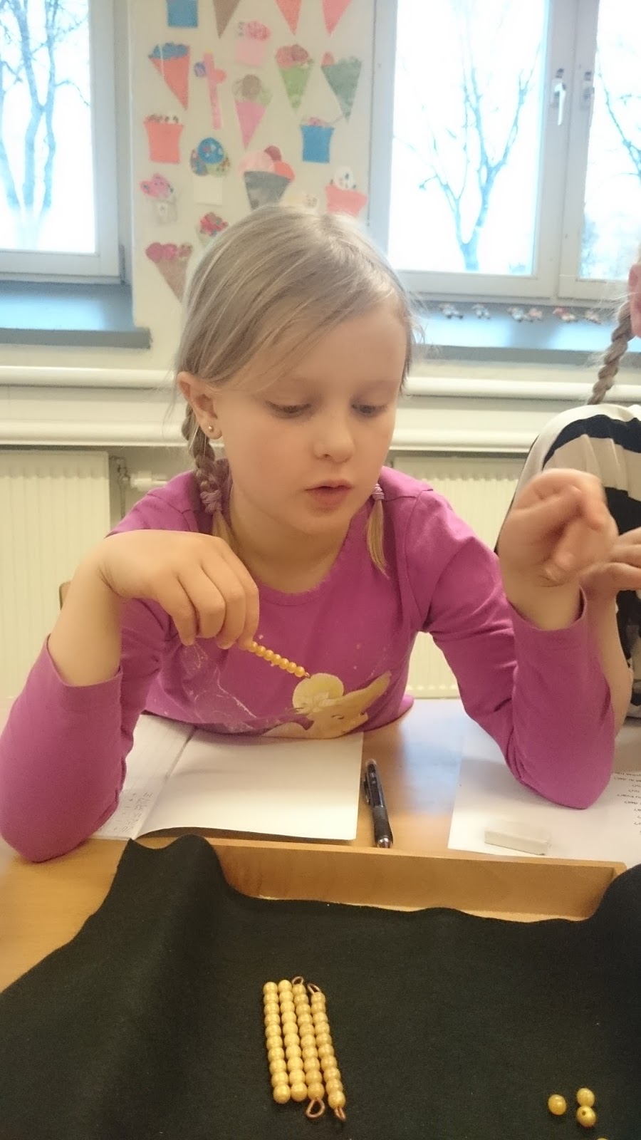 Klass 2 Luft: Matte (+ om engelskan)