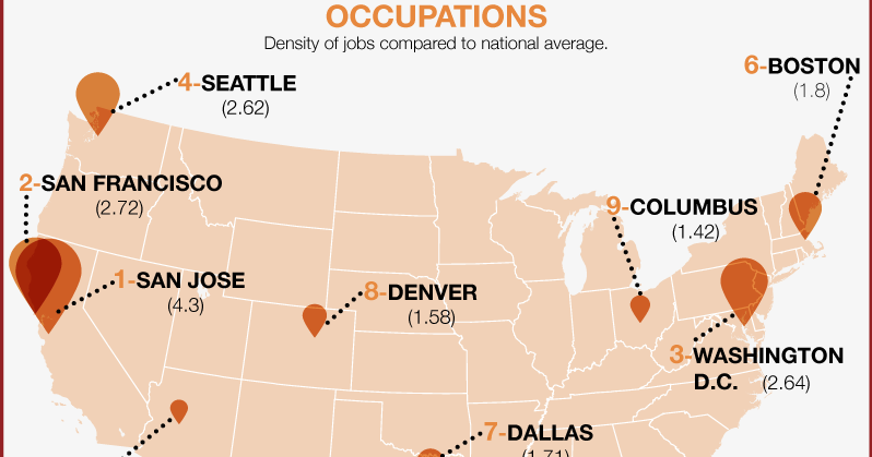The San Jose Blog: Saturday Stats: San Jose has the highest density of ... The San Jose Blog: Saturday Stats: San Jose has the highest density of ...