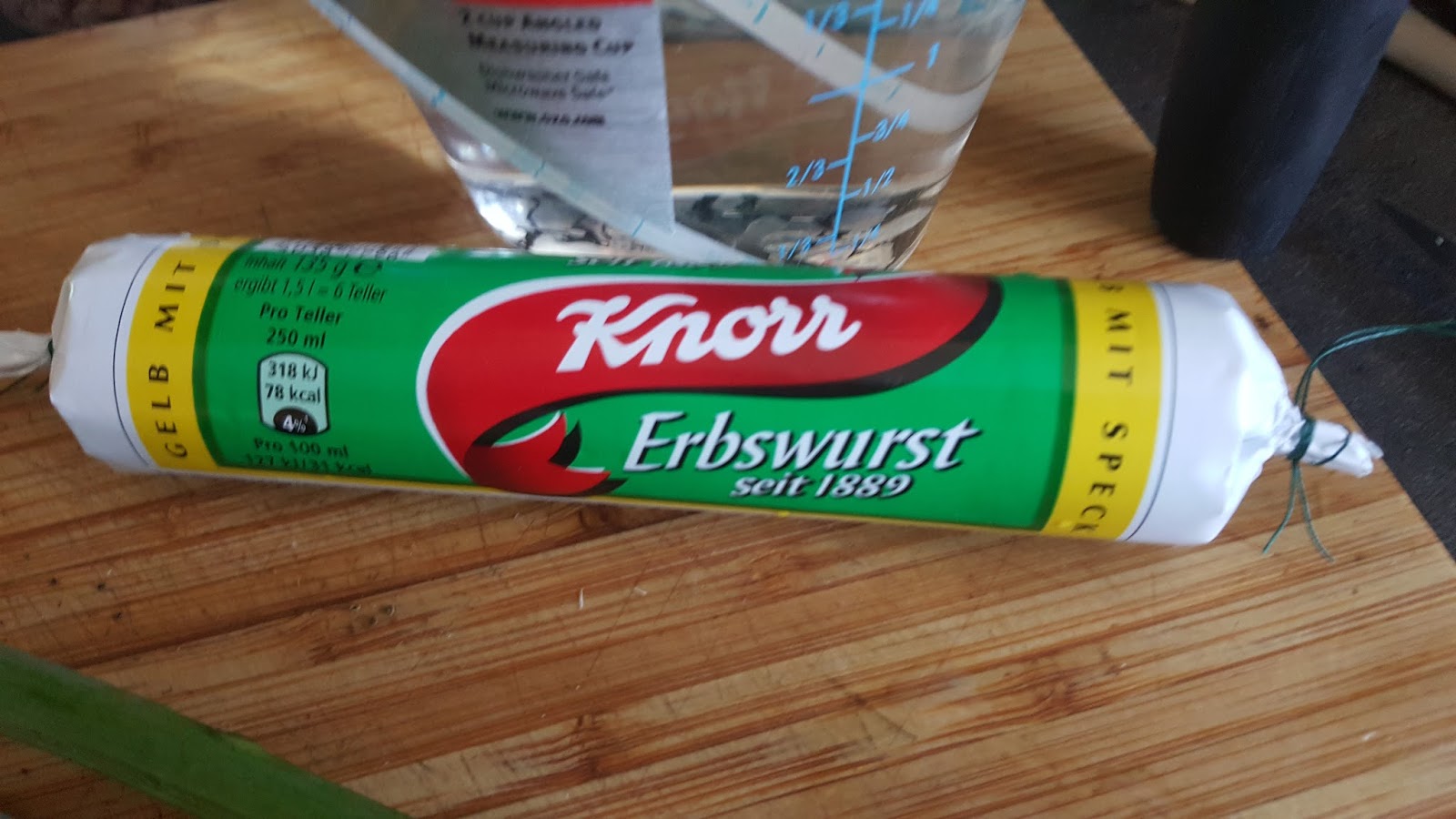 Foodoptions and Flavours: A very old Ready Meal - Erbswurst