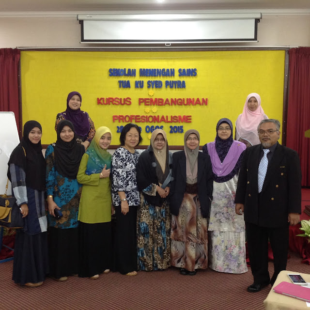 JABATAN BAHASA SMSTSP: Kursus Latihan Dalam Perkhidmatan Guru-Guru SMSTSP