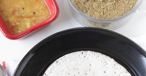 Sandhiya's Cookbook: Aval Dosai | Poha Dosa | Dosa variety