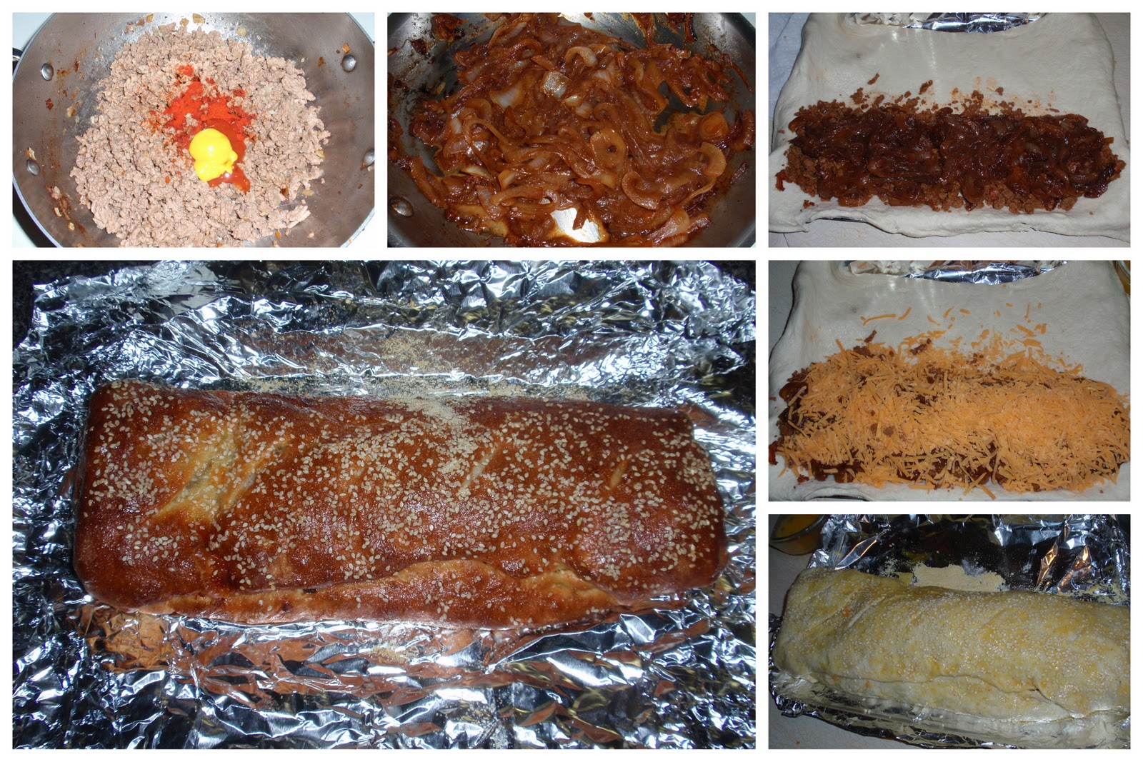 My Italian Grandmother: Bacon Cheeseburger Bread