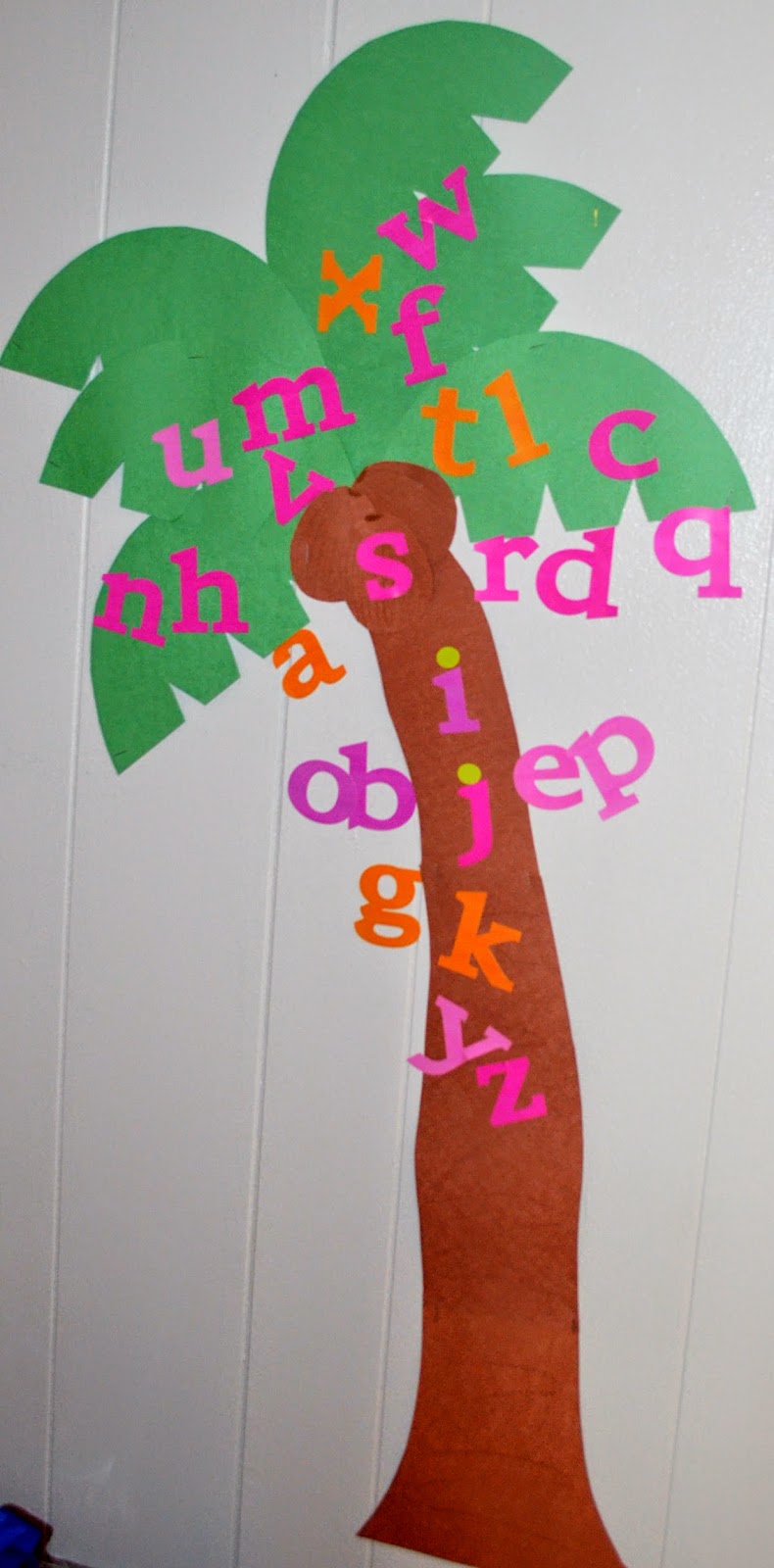 Mancubs and Divas: Chicka Chicka Boom Boom and our coconut tree!