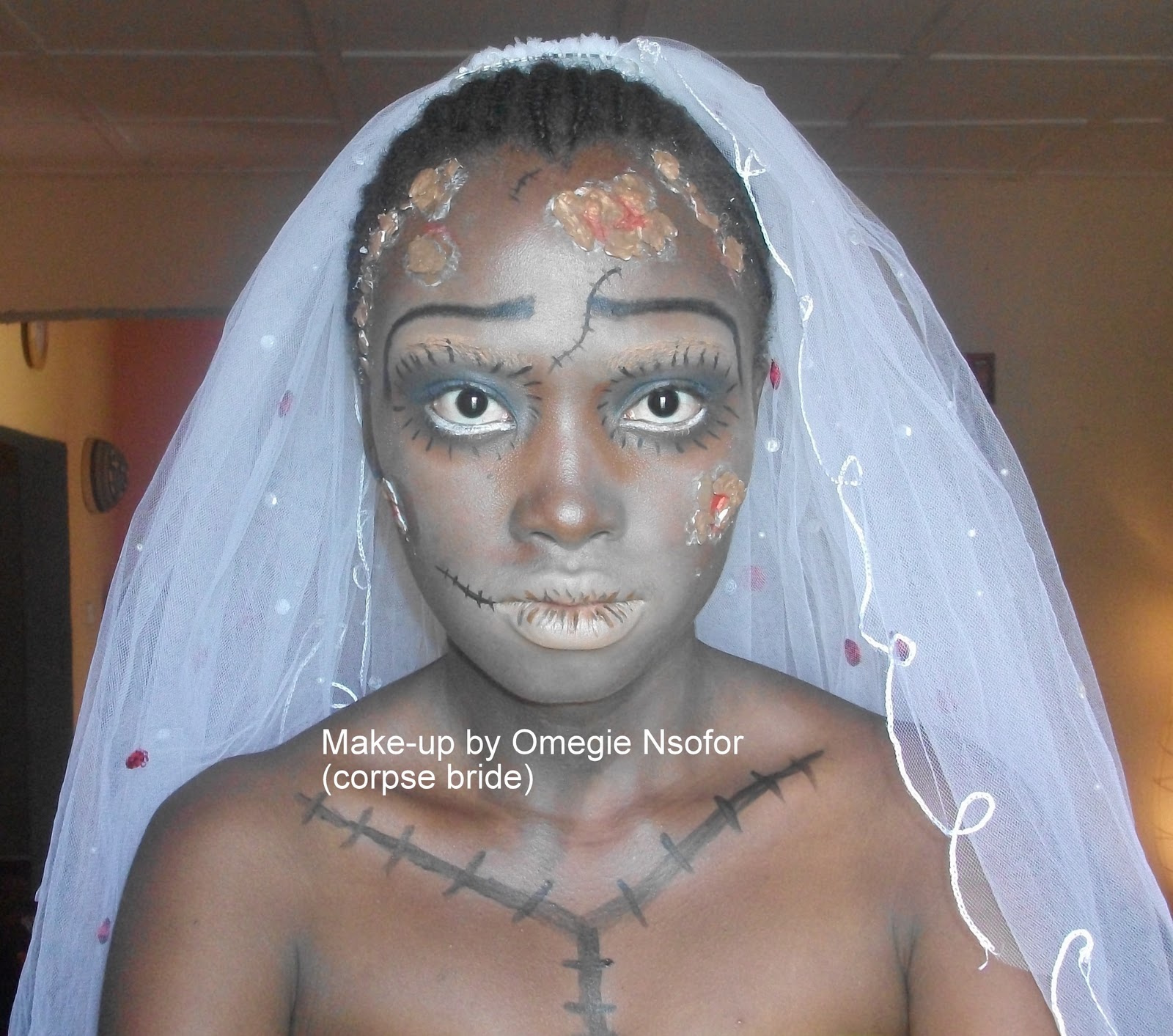 Yazi's Place (Makeup Artist): Tim Burton's Corpse Bride Look for Sacred ...