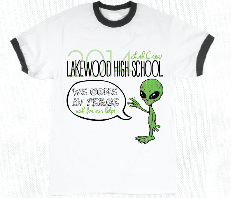 JASMINE A: Link Crew T-Shirt Design