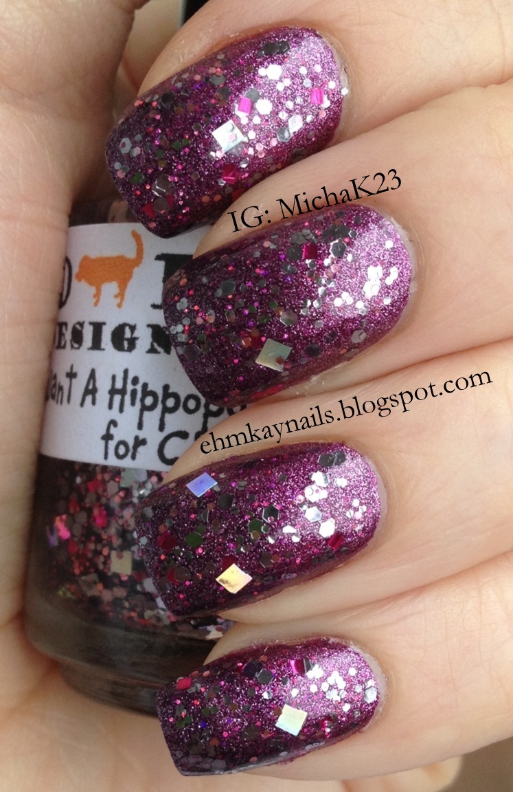 ehmkay nails: Red Dog Designs I Want A Hippopotamus for Christmas over ...