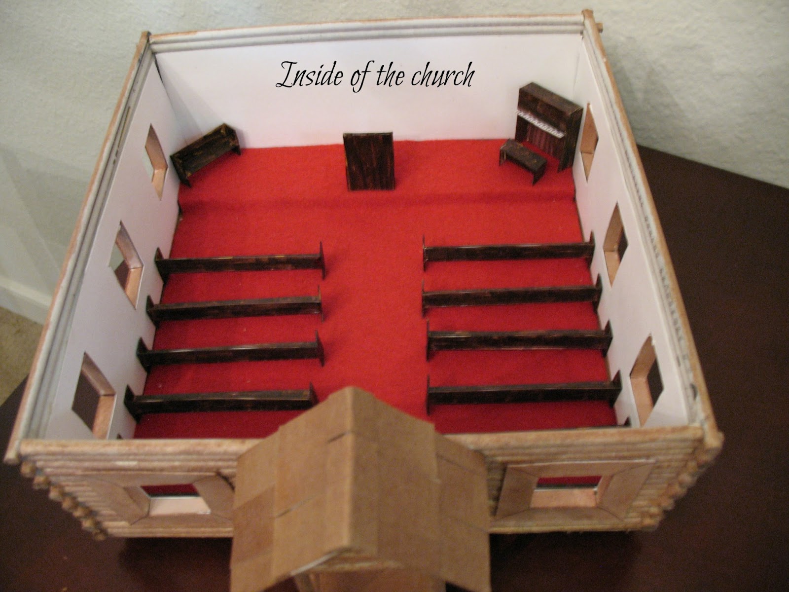 Life Between Potato and Rice: Church Made Out of Cracker Boxes { HOPE }