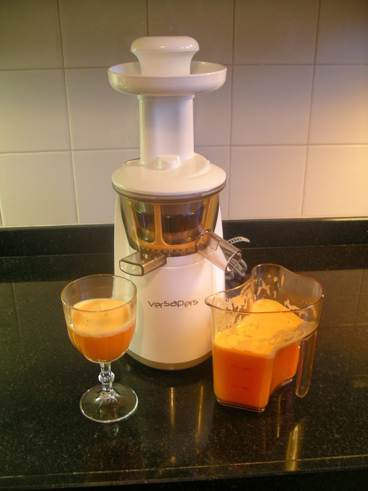 Plezier in de keuken: Wortel/mango/appel-sap