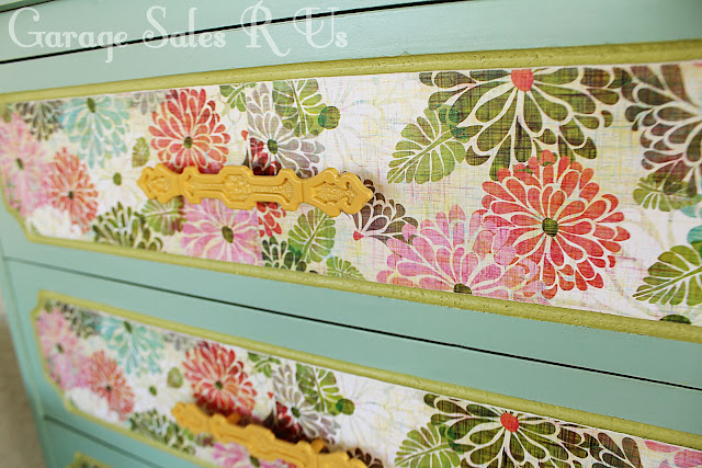 Garage Sales R Us: Mod Podge Dressers