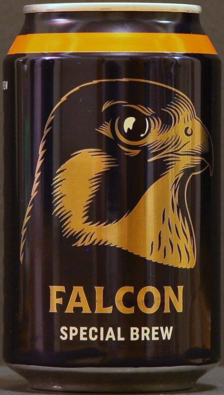 Burk-Bloggen: Falcon Special Brew (5,9%) : ny dekor 2017 (gränshandelsburk)
