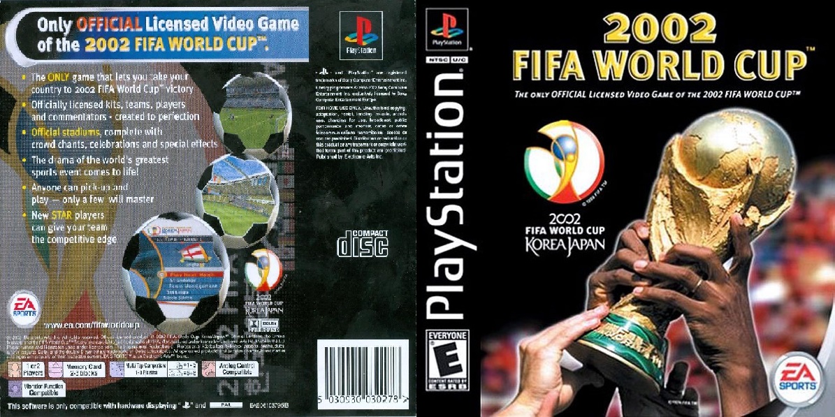 0 to Z of Playstation 1 Games - 2002 Fifa World Cup