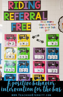 Riding Referral Free - PBIS on the bus | Teaching Eternity