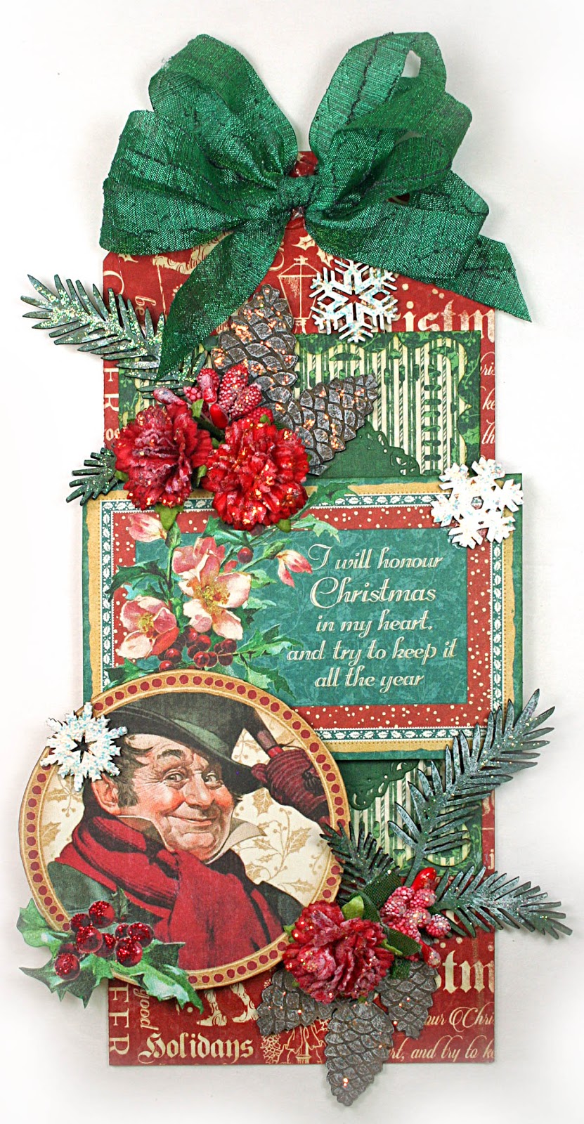 Scrap Travel And Bark More Christmas Tags And A Tutorial Scrap Travel And Bark More Christmas Tags And A Tutorial