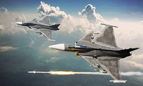 Vasundhra: FOREIGN JET-FIGHTER MAKERS WOO INDIA