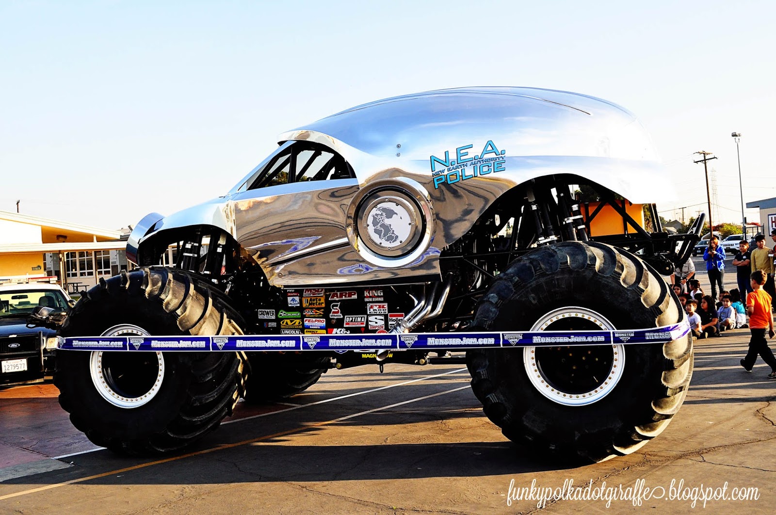 Funky Polkadot Giraffe: MONSTER JAM: Returns to Angel Stadium January ...