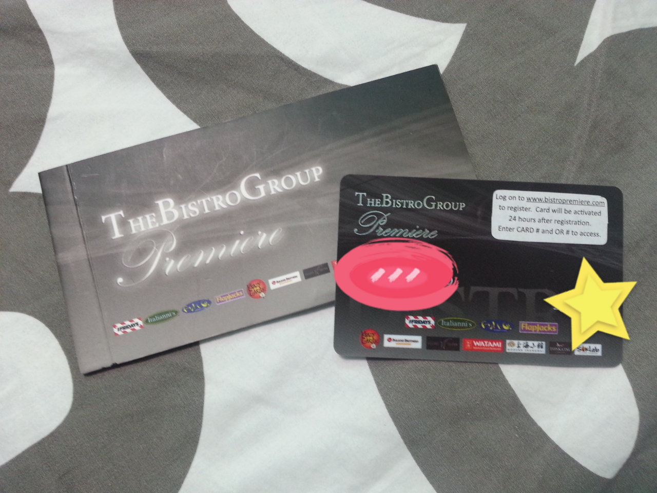 AVFTL: The Bistro Group Premiere Card : The ultimate VIP card, grab ...