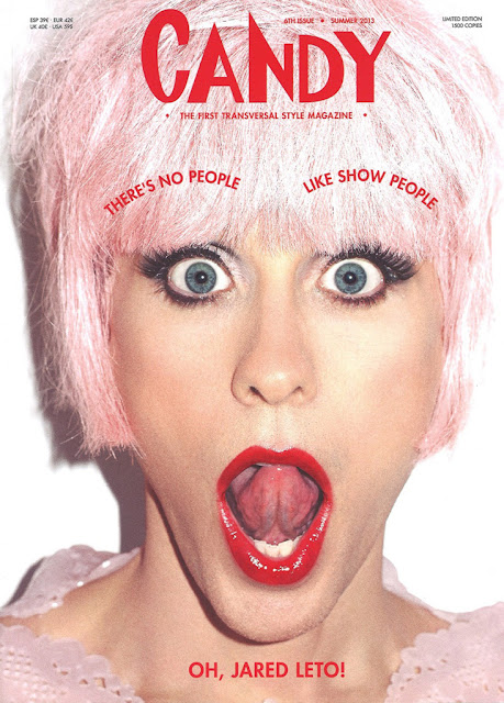 Jared Leto by Terry Richardson Magazine Photoshoot For Candy Magazine ...