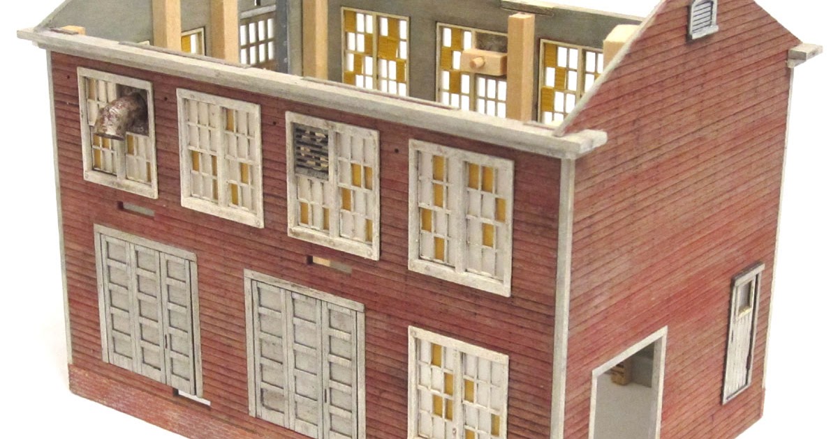 Vilius's scale modeling endeavors: Building Cundy Cannery by Bar Mills Pt.1