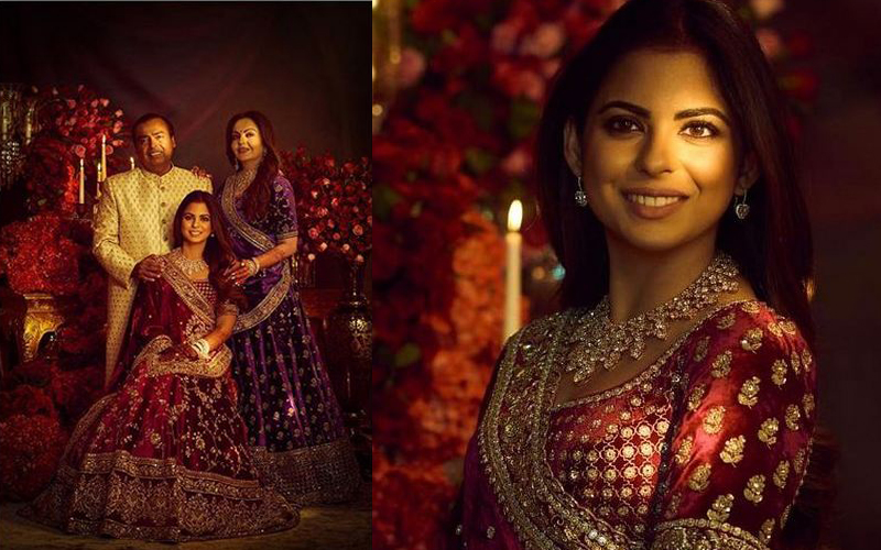 After Abu-Sandeep and Manish Malhotra outfits, The Ambanis were finally ...