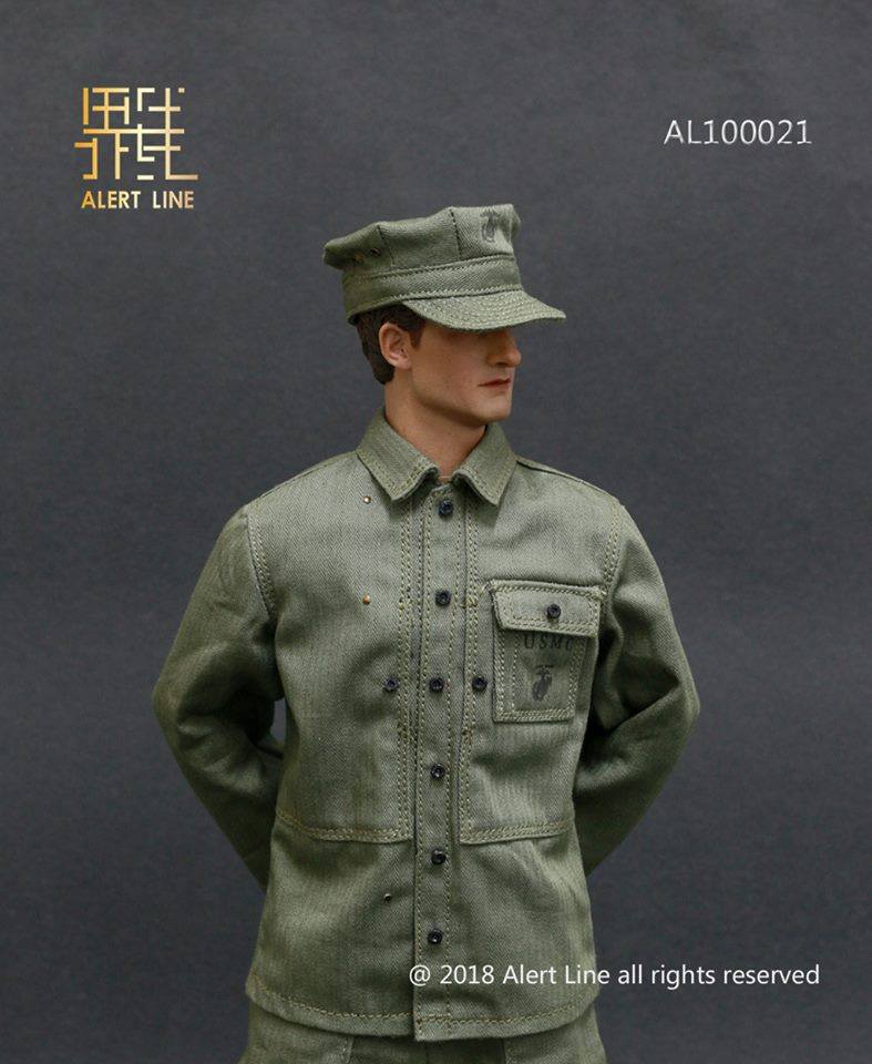 toyhaven: Alert Line WWII USMC BAR Gunner Uniform Set