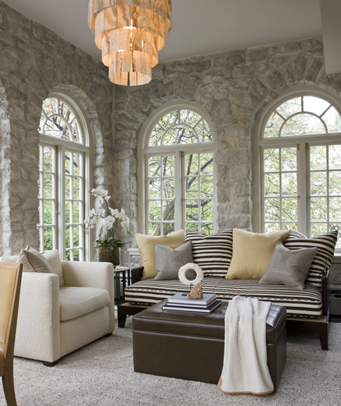 Eye For Design: Decorating The Stone Home