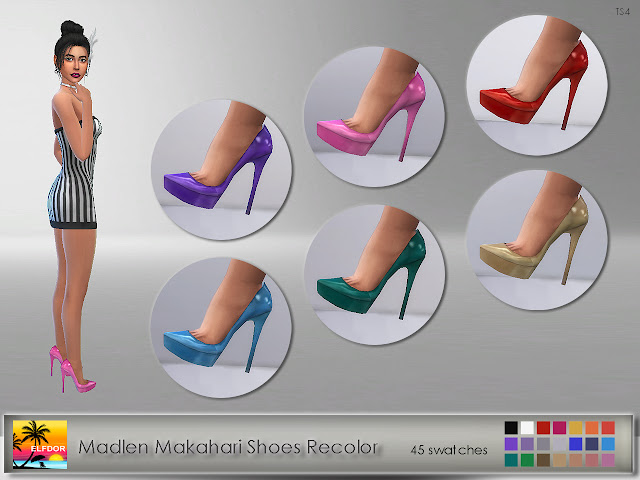 Madlen Makahari Shoes Recolor - ELFDOR