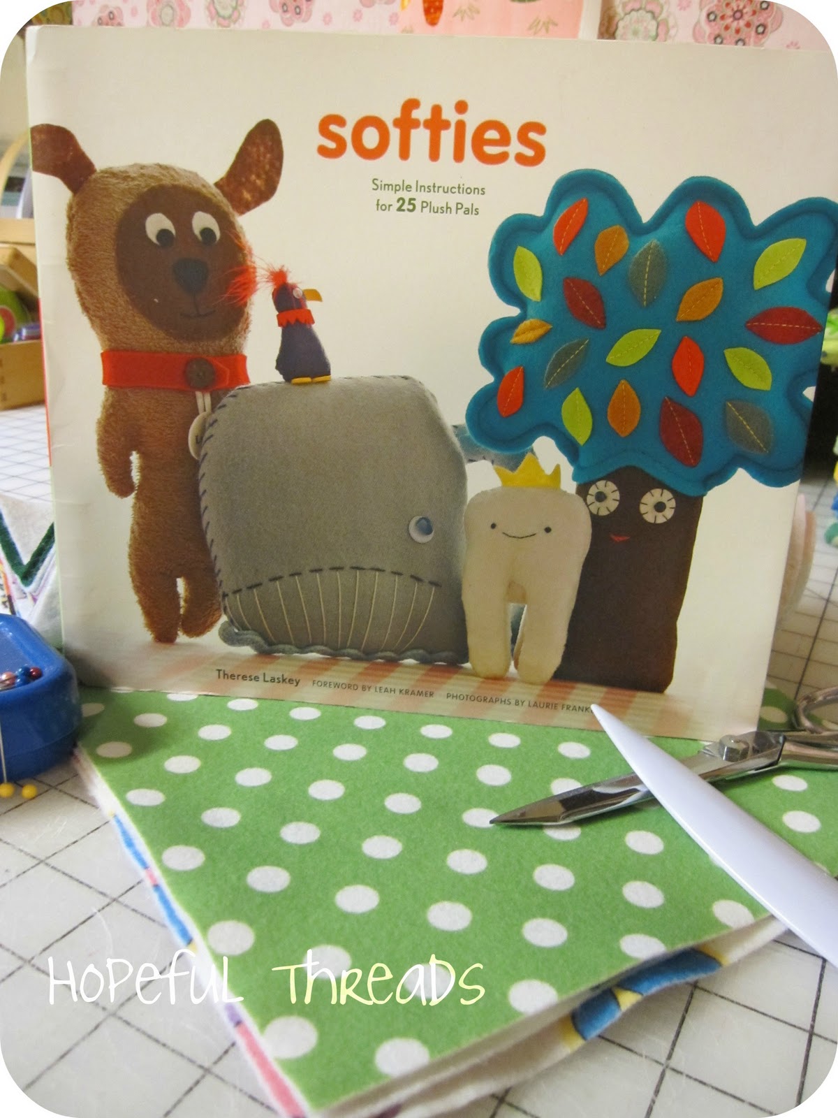 Hopeful Threads: Softies - Craft Book Month Sewing