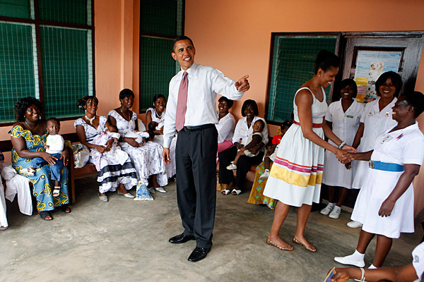 Photos of Barack Obama in Kenya in 1988, 1992, 2006