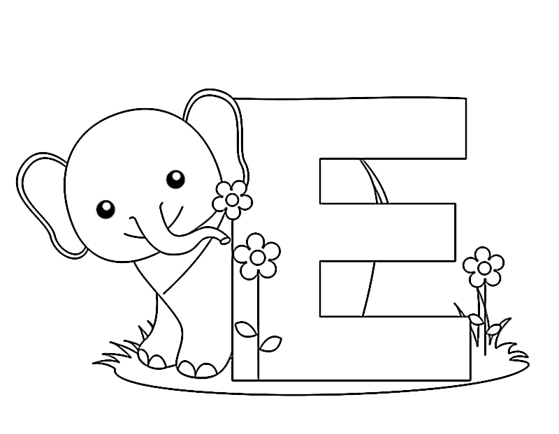 Mewarnai Huruf Abjad A Z Gambar Mewarnai Gratis Images