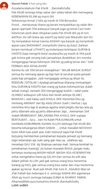 Tangisan kholil bustomi (Konflik LDII internal/ jokam 354) 2018