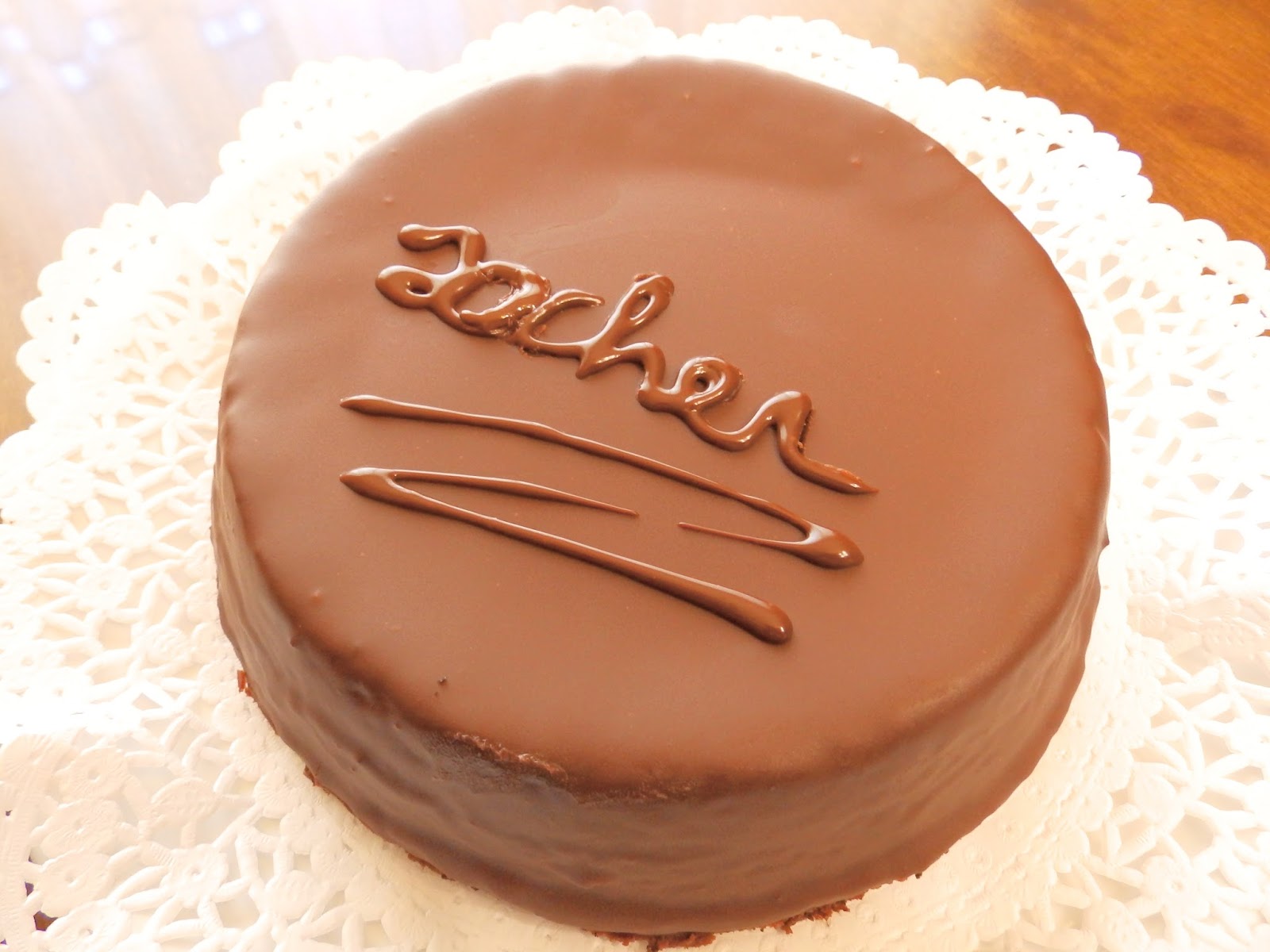 Sacher, pastís de xocolata