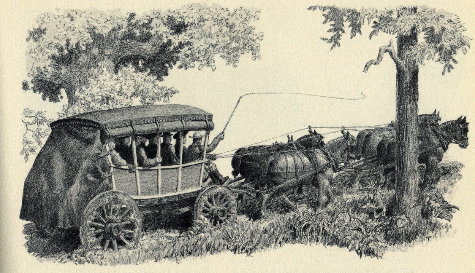 Stagecoach Days: Long Trip in a 'Stage Waggon'