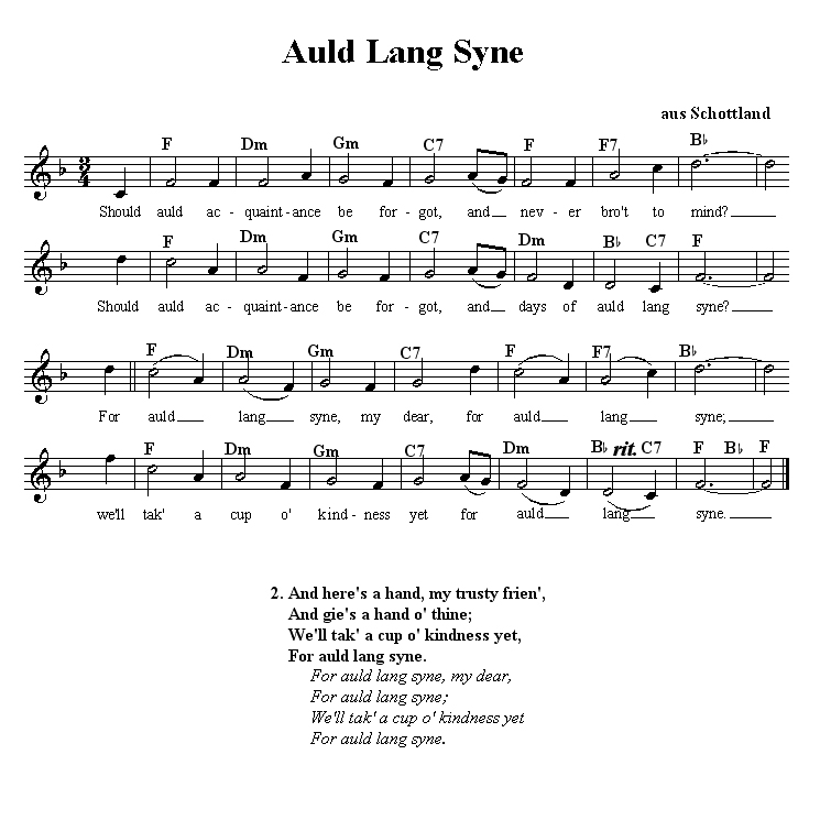 What Planet Are You Living On?: Old Lang Syne???