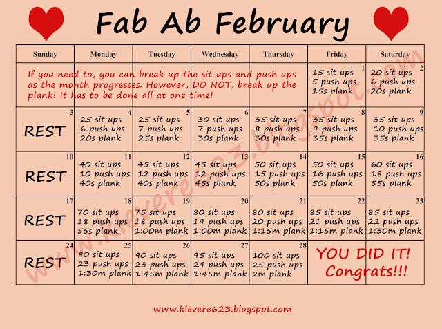 Learning to Love Me: Fab Ab February