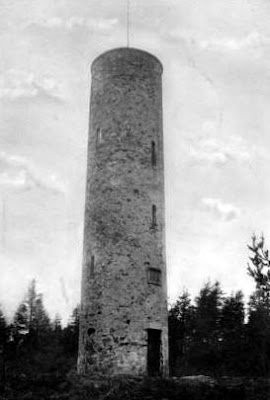 Tour Scotland: Old Photograph Tower of Scolty Scotland