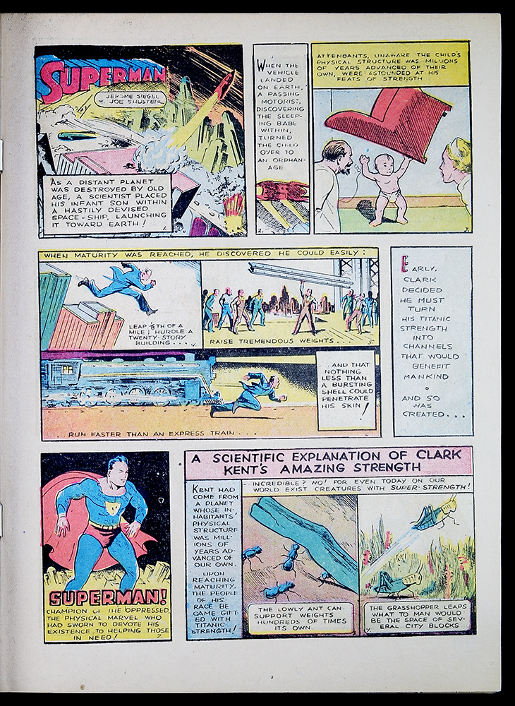 WBG+: Action Comics #1: Superman's first appearance